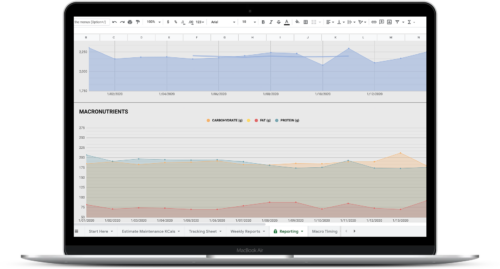 Macronutrient Reporting & Check-In Template - Straker Nutrition Co.